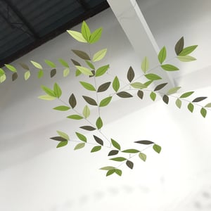 Original Leaf | Stylized Leaf Mobile | Jan R. Carson