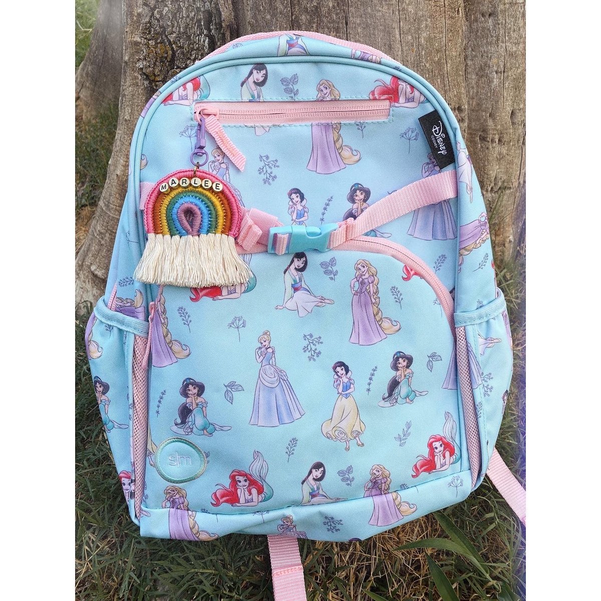 Custom Rainbow Zipper Pull/Keychain | Oikos Handmade