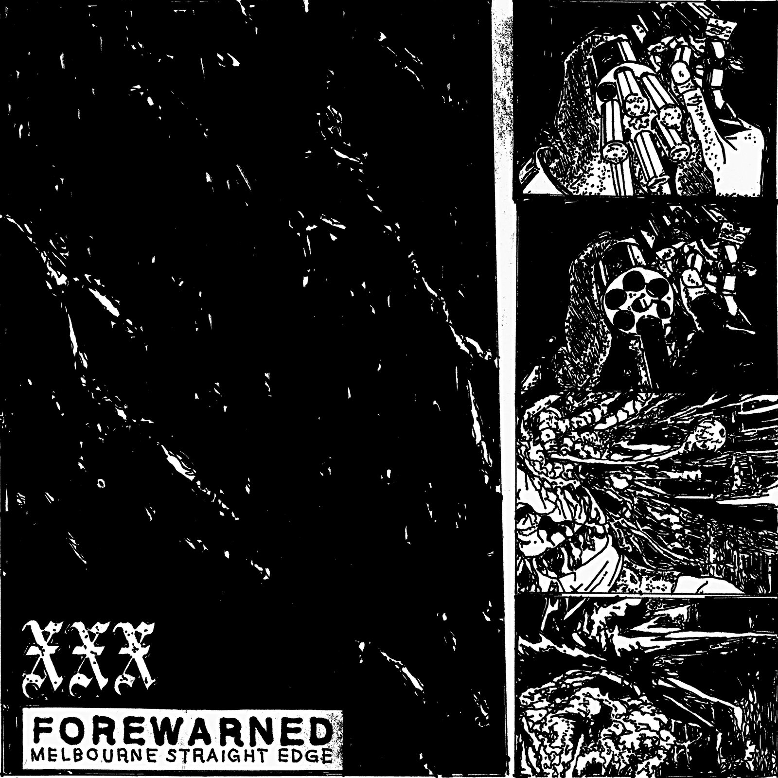 Forewarned 7” - Melbourne Straight Edge | KINGPIN MELBOURNE RECORDS