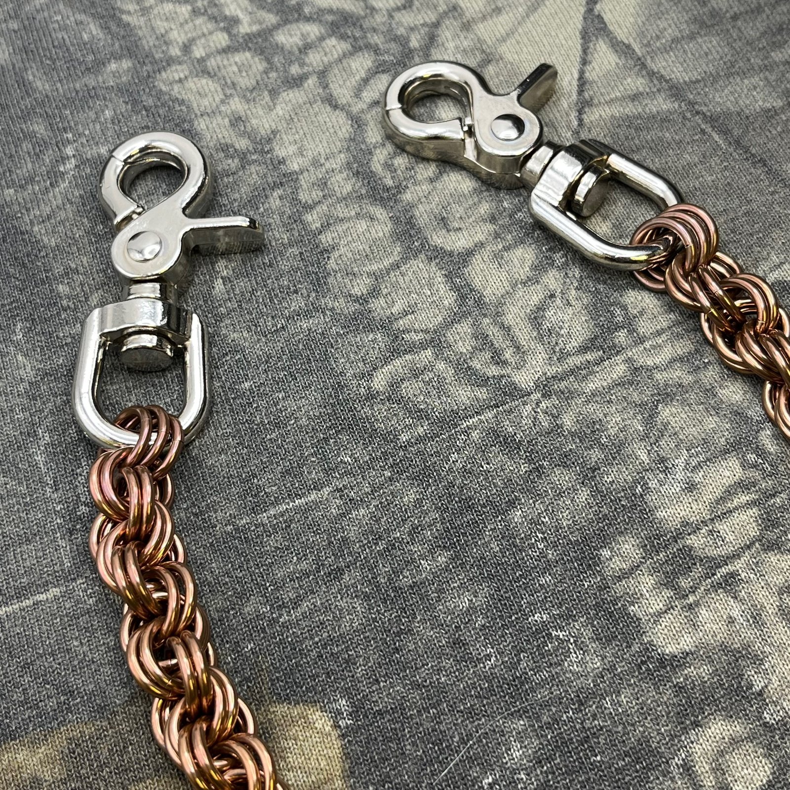 Bronze "Twisted Rope" Wallet Chain | Ripper Chain Company