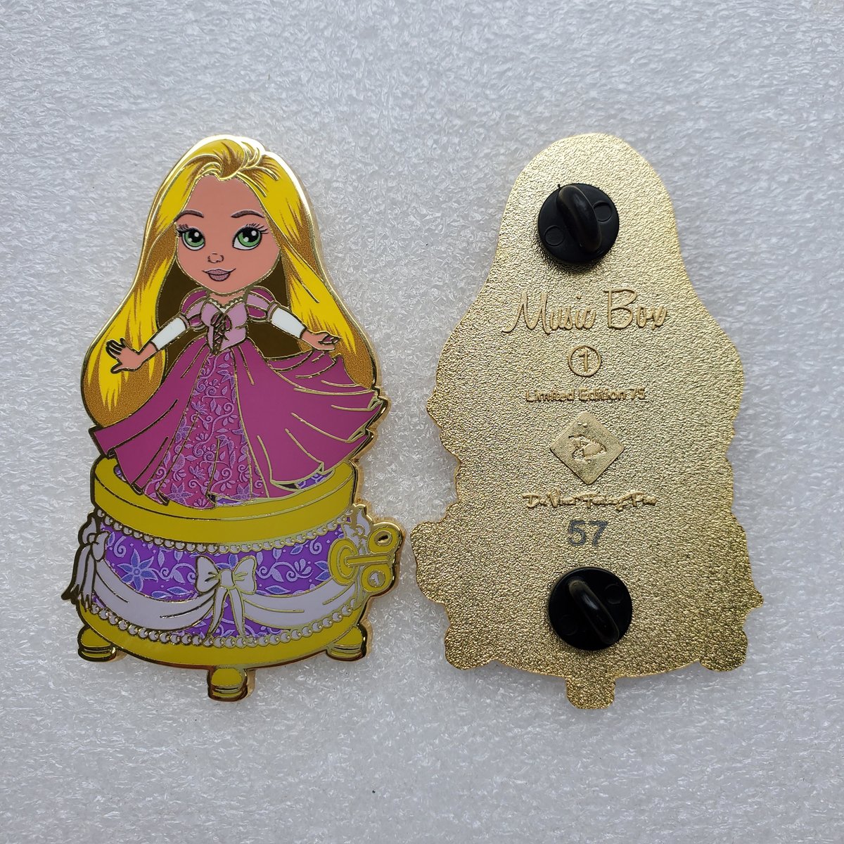 IN-STOCK - Music Box - Rapunzel | Da'Vinci Fantasy Pins
