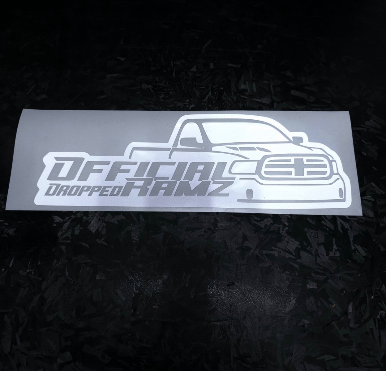 ODR RAM DECAL | OFFICIAL DROPPED RAMZ