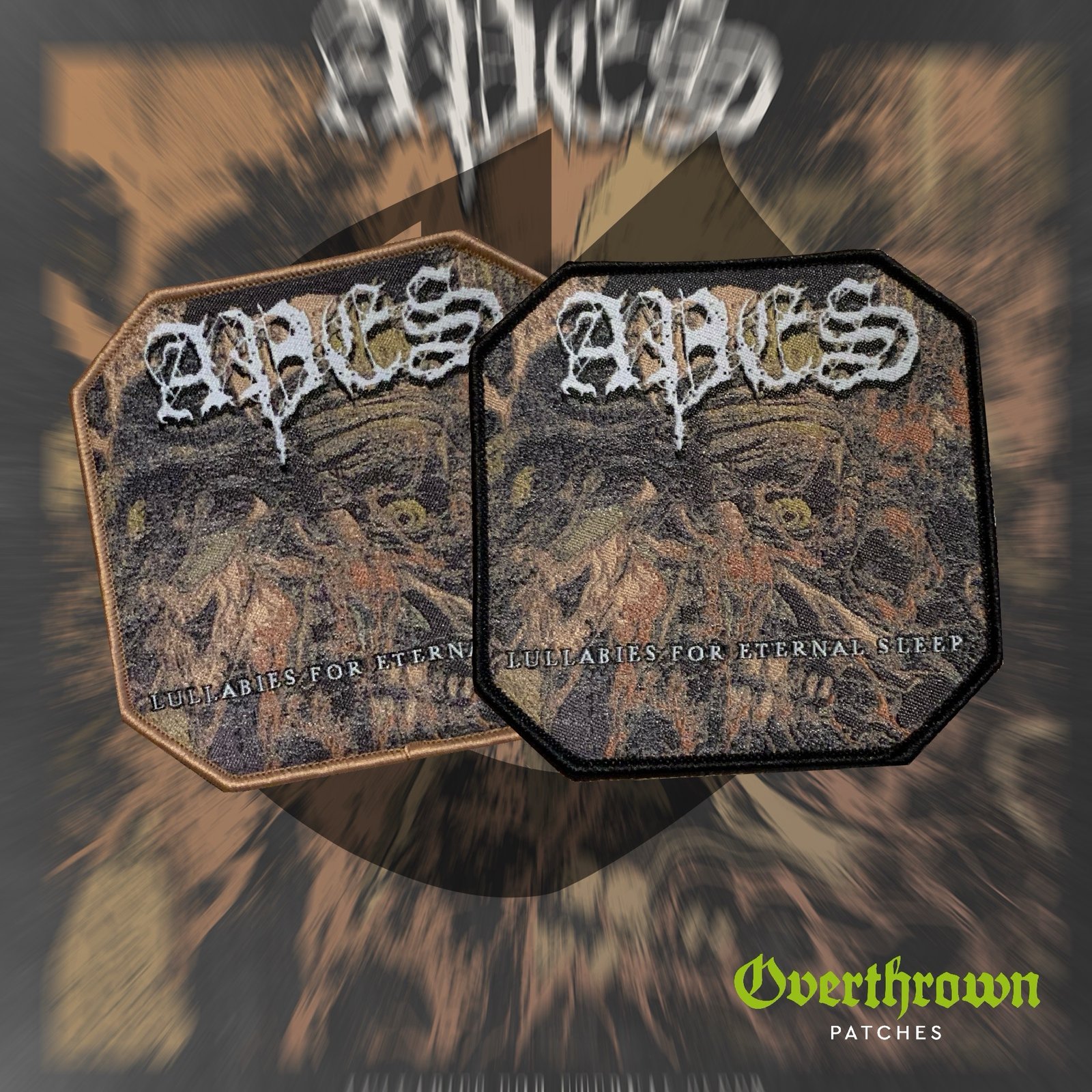 Apes - Lullabies For Eternal Sleep | Overthrown Patches