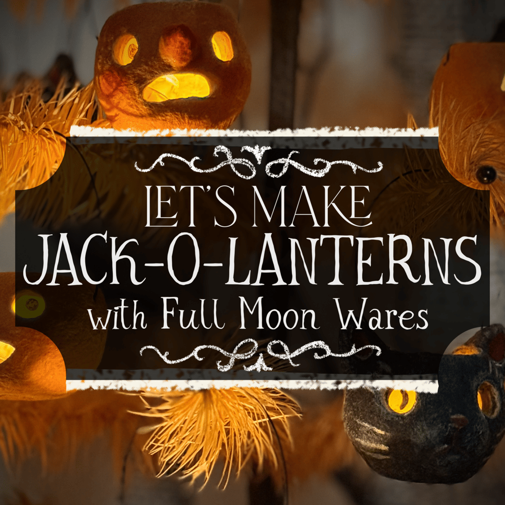"Let's Make Jack-o-Lanterns" Kit | Full Moon Wares