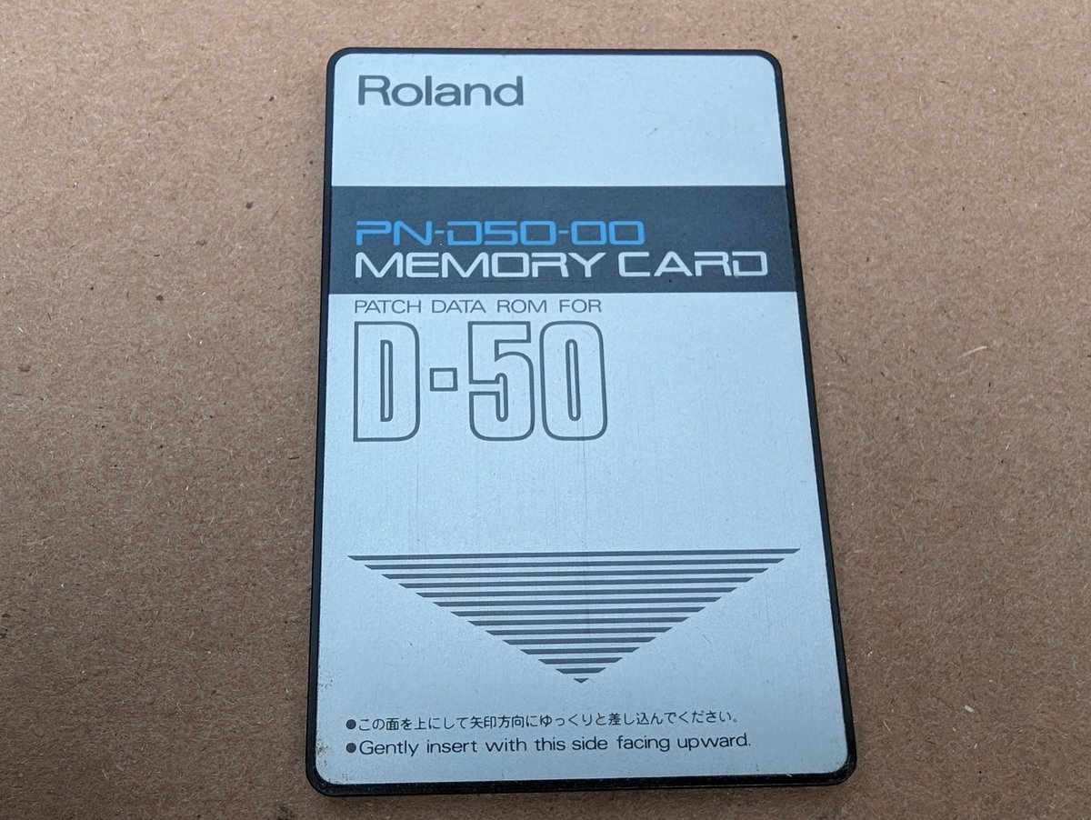 LA Synth Co — D-50 Wave ROM cards