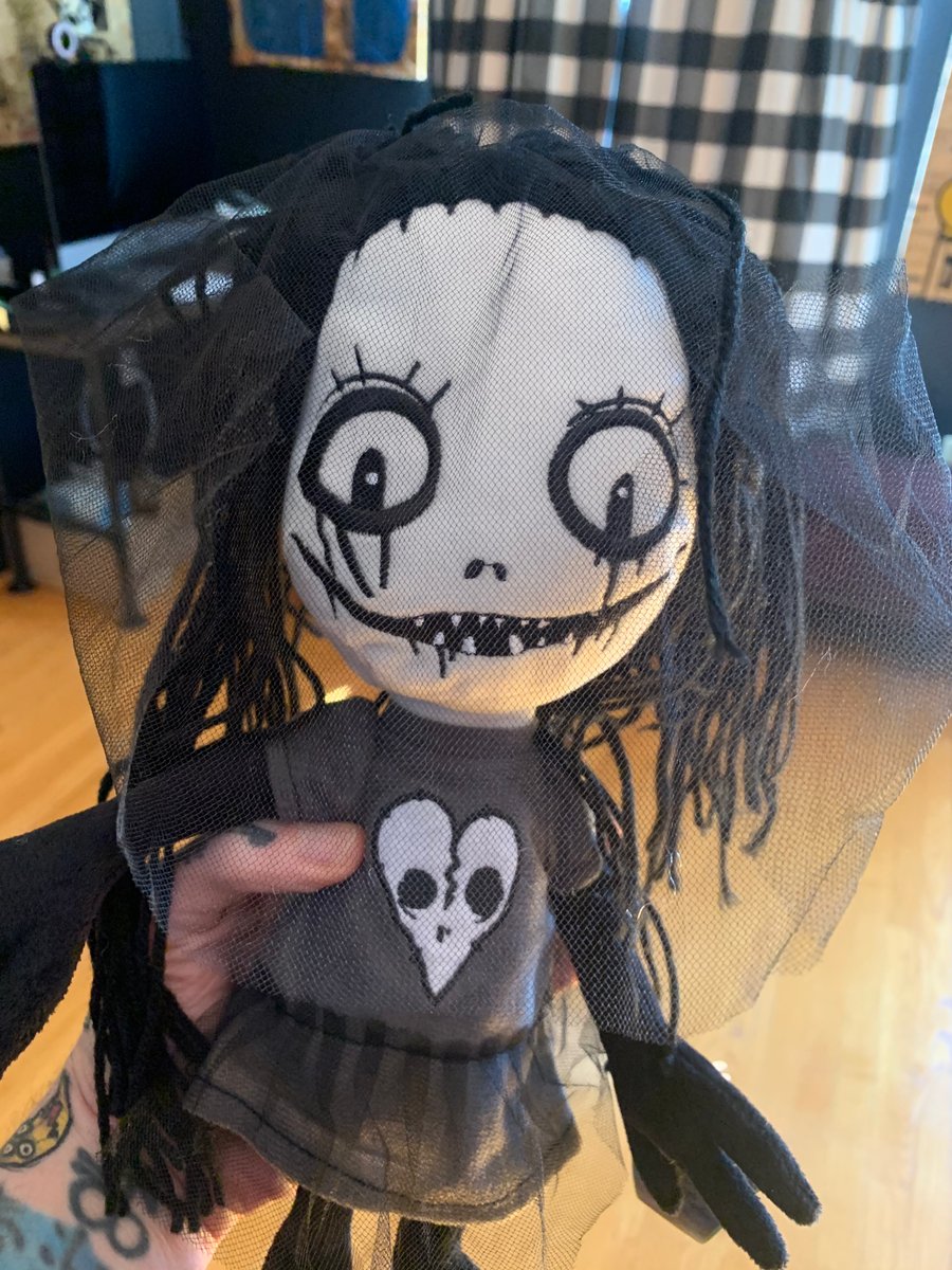 Smile Goth Girl Doll | Gusfink