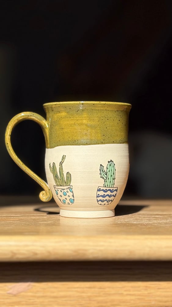 Planter Mug 07 | Peanut Pottery LLC