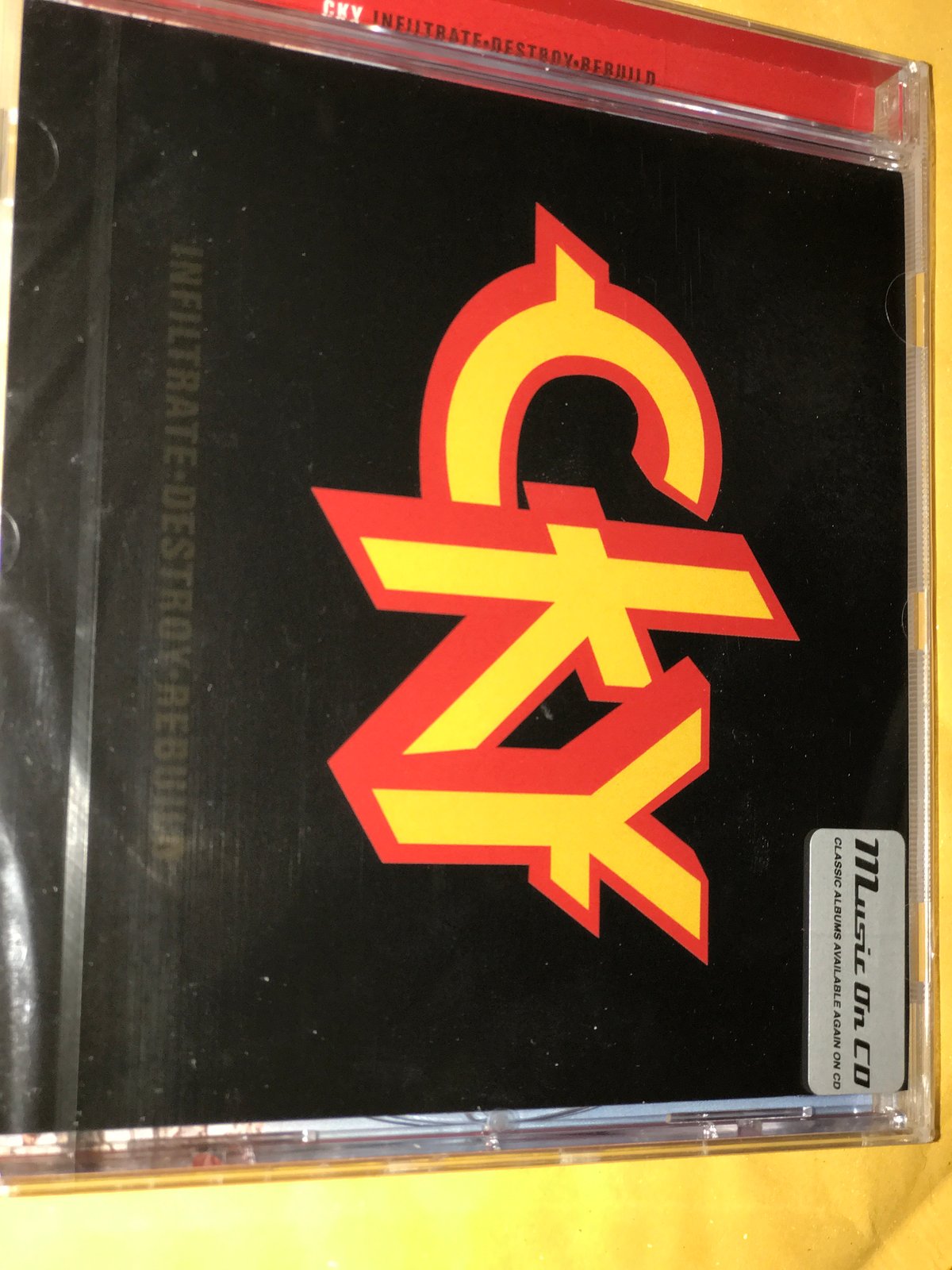 CKY "Infiltrate Destroy Rebuild" cd...European reissue on Music On CD ...