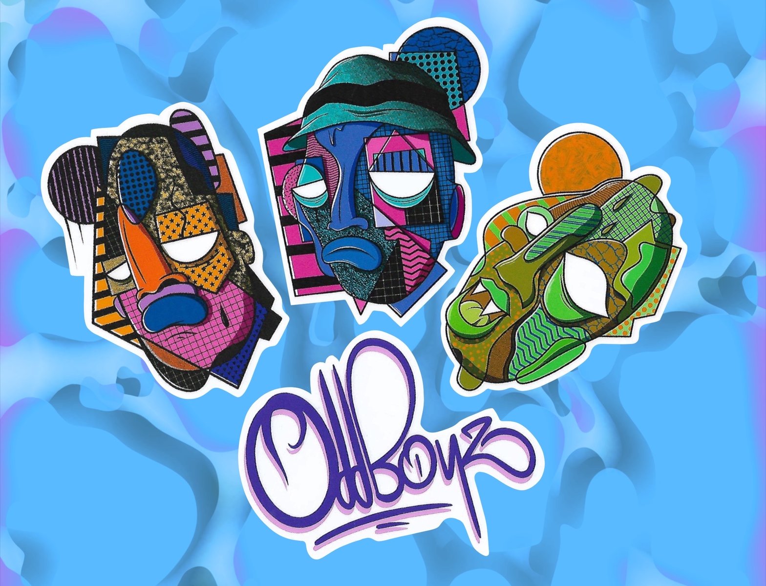 OddBoyz Sticker pack | Oddboyzstore