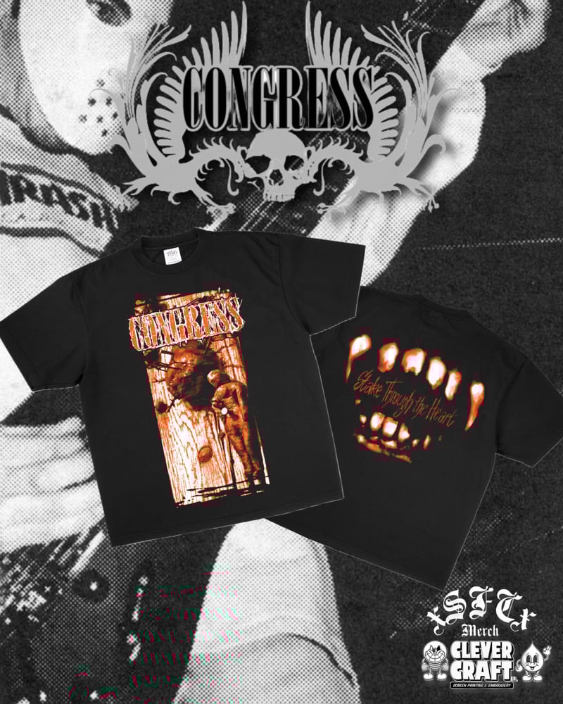 Congress - Stake through the Heart t-shirt | xSFCx Merch