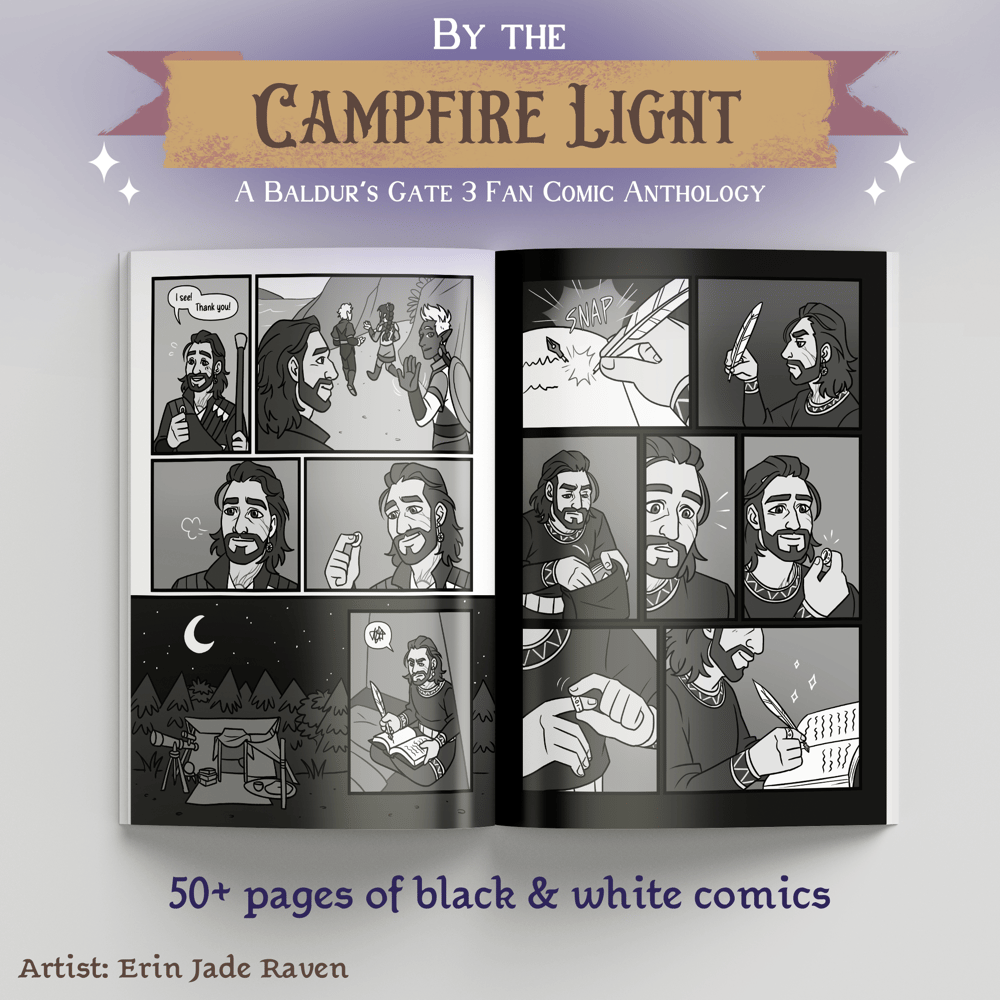 By the Campfire Light: a BG3 Fan Comic Anthology | Hanna Schroy