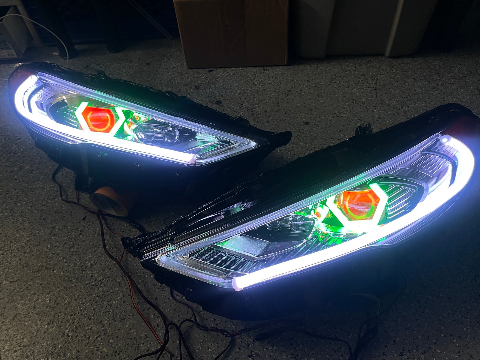 Ford Fusion 2017-2020 Rgb Headlight | Oc Retrofit