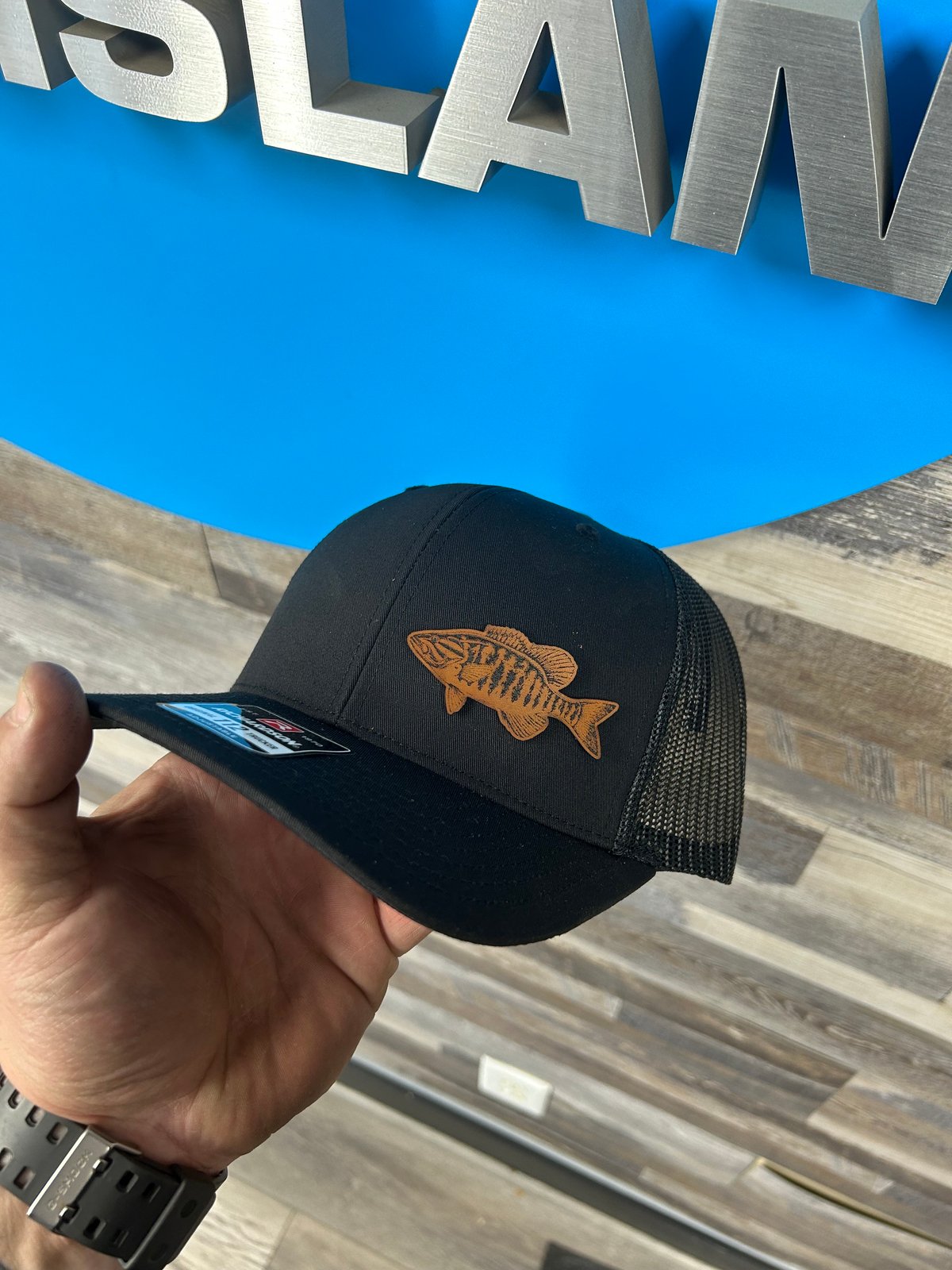 Smallmouth Bass Fishing side patch hat | The Hat Sauce and Truckchains