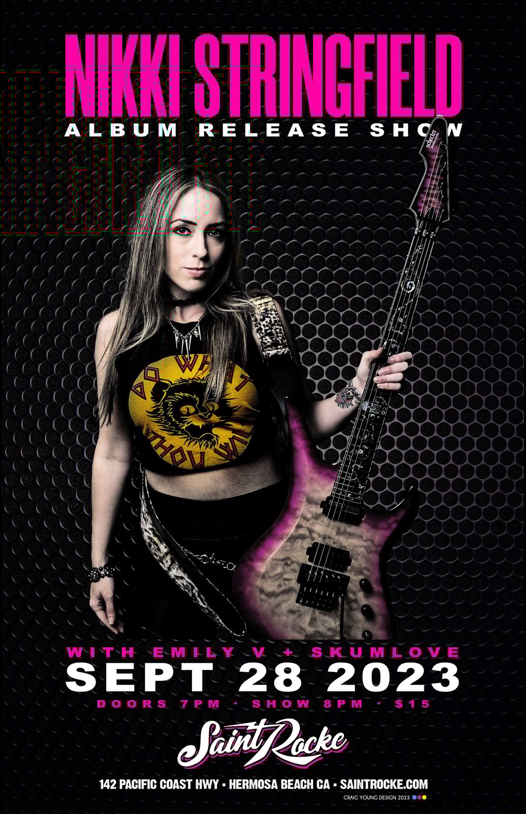 NS Album Release Show 11X17 Poster | Nikki Stringfield