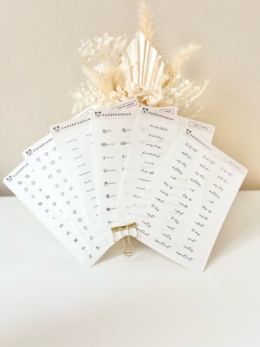 The Ultimate Sampler Bundle | paperpanduh