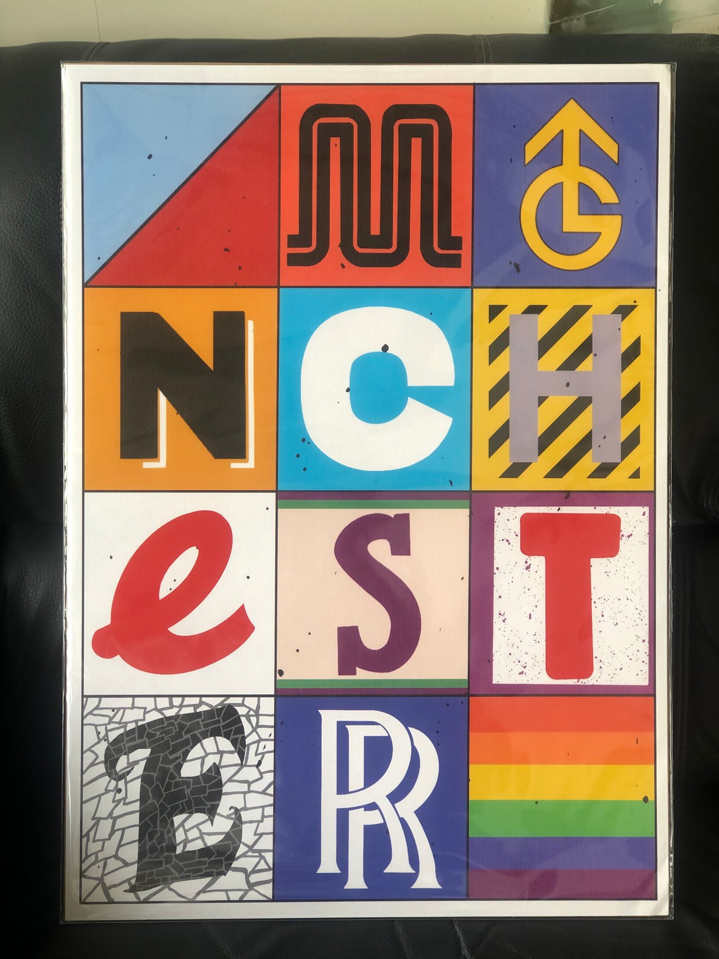 Manchester symbols artwork | 71MANC