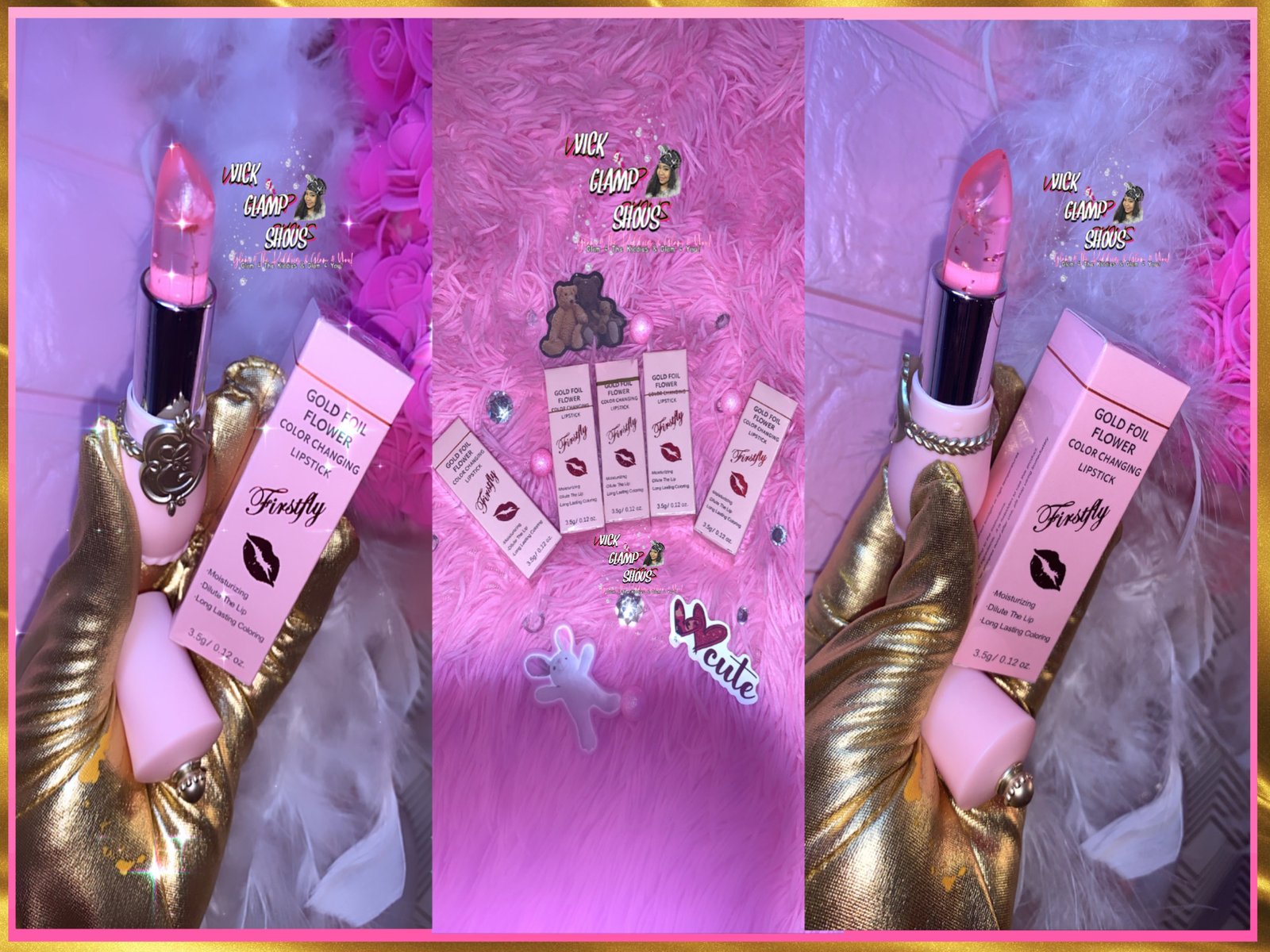 🌸First Fly Color Floral Changing Lip-Balm🌸 | VICKGLAMPSHOUS LLC