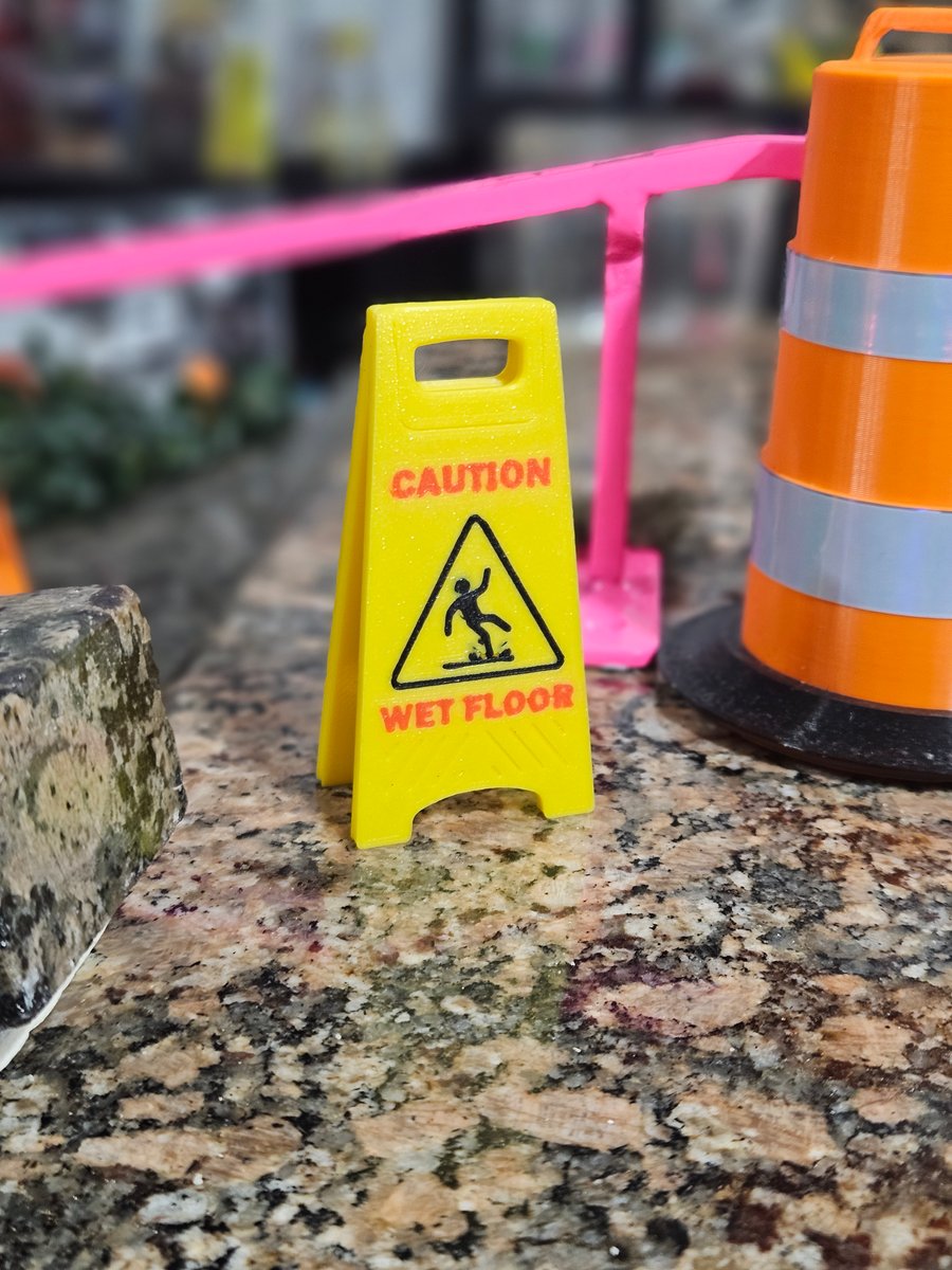 Wet Floor Sign | Pip Squeak Wheels