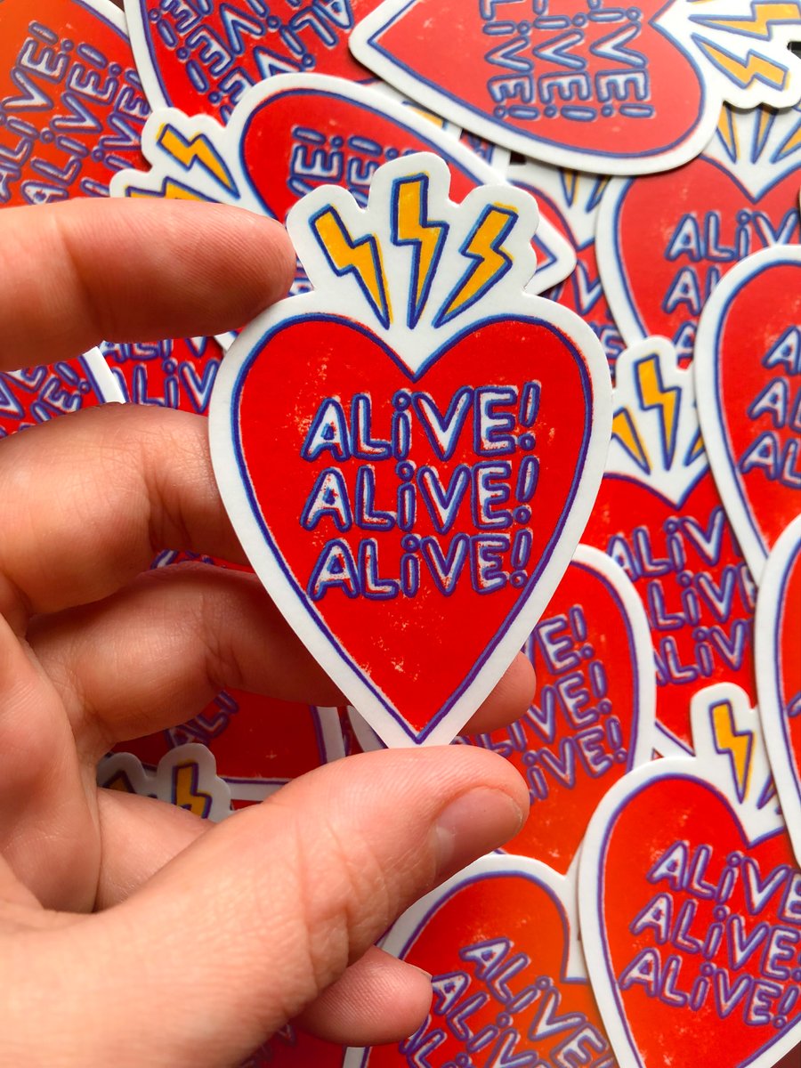 ALIVE ALIVE Sticker | milktooth co