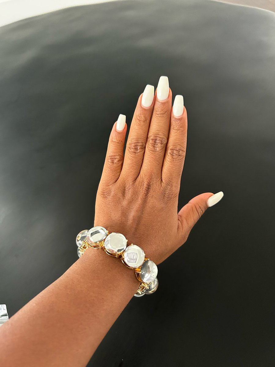 Clear bangle | RichGirlz by NESSA