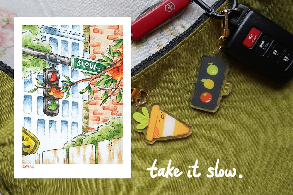 slow down print; traffic collection | tiffblot