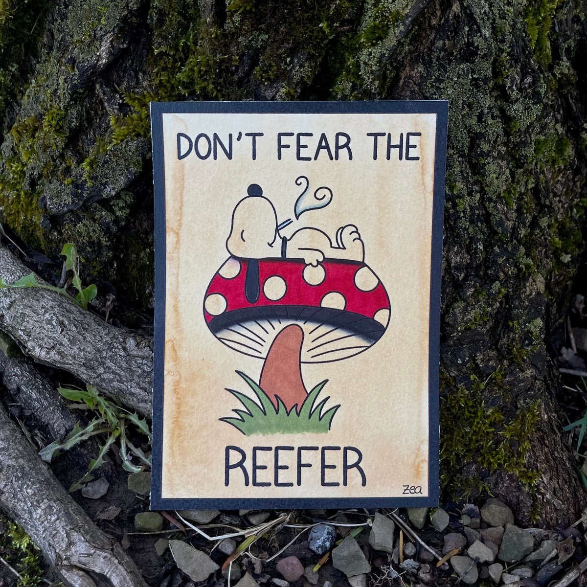 “Don’t Fear the Reefer” Print | Art by Zea Jadyn