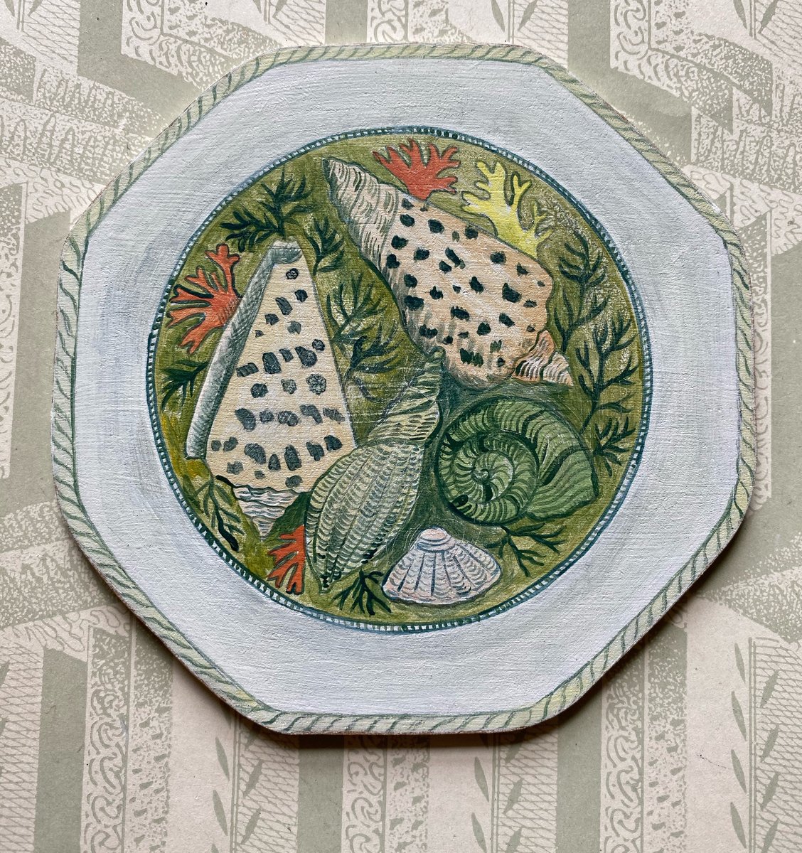 Shell plate cutout | Debbie George