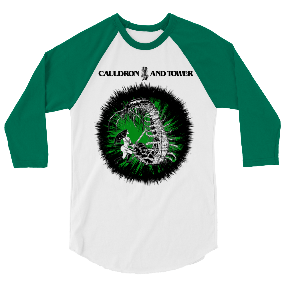 Creep Slayer Raglan | Cauldron and Tower