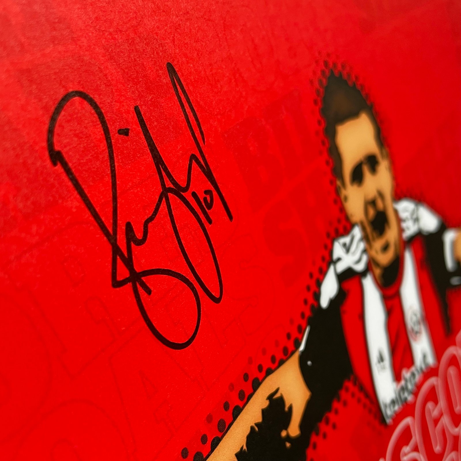 'BILLY SHARP SCORES GOALS' signed by Billy Sharp | Shoreham St. Magnifique
