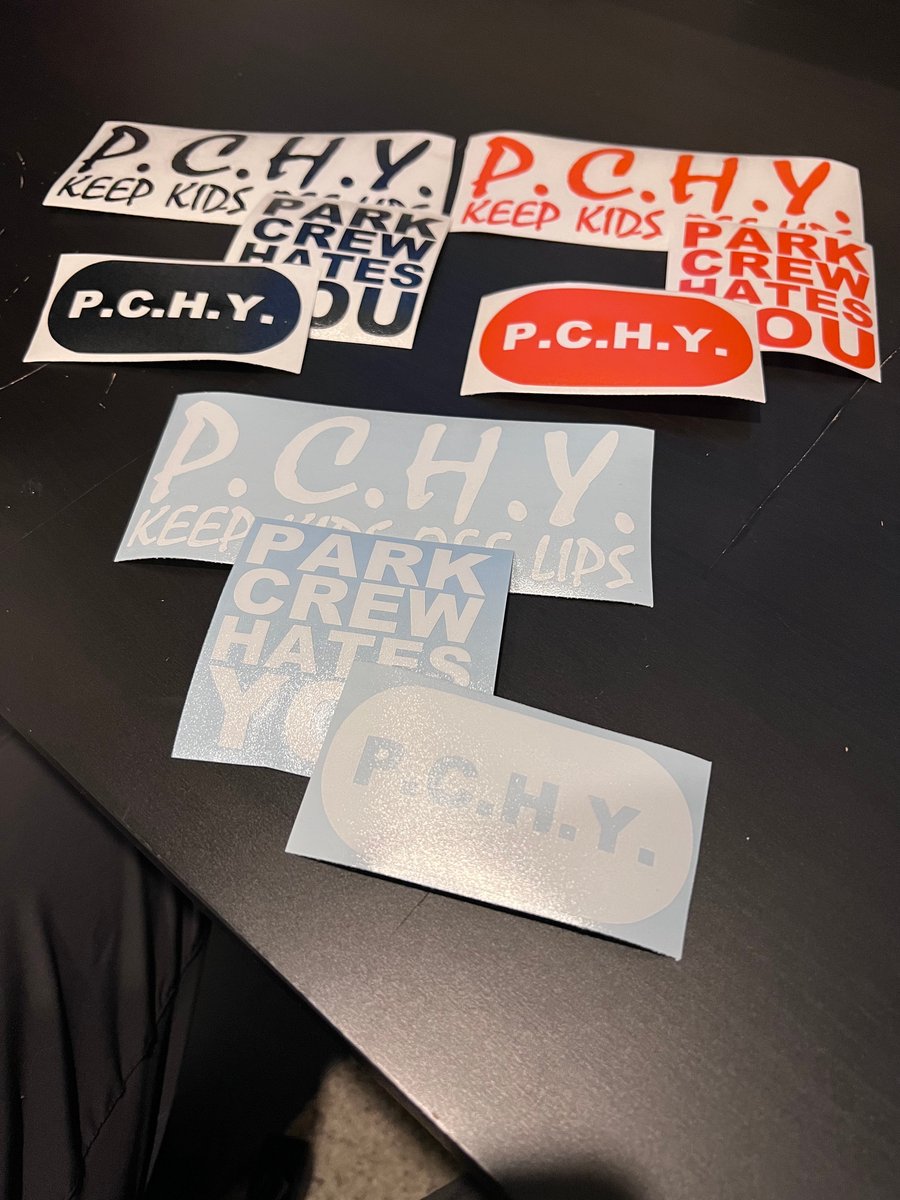 MULTIPACK Sticker Pack | Parkcrewhatesyou