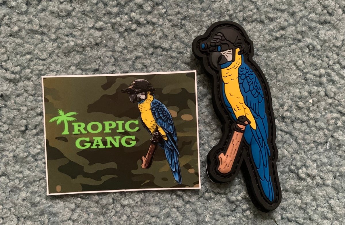 Golden Goon Patch & Sticker Combo | Oofpuppy