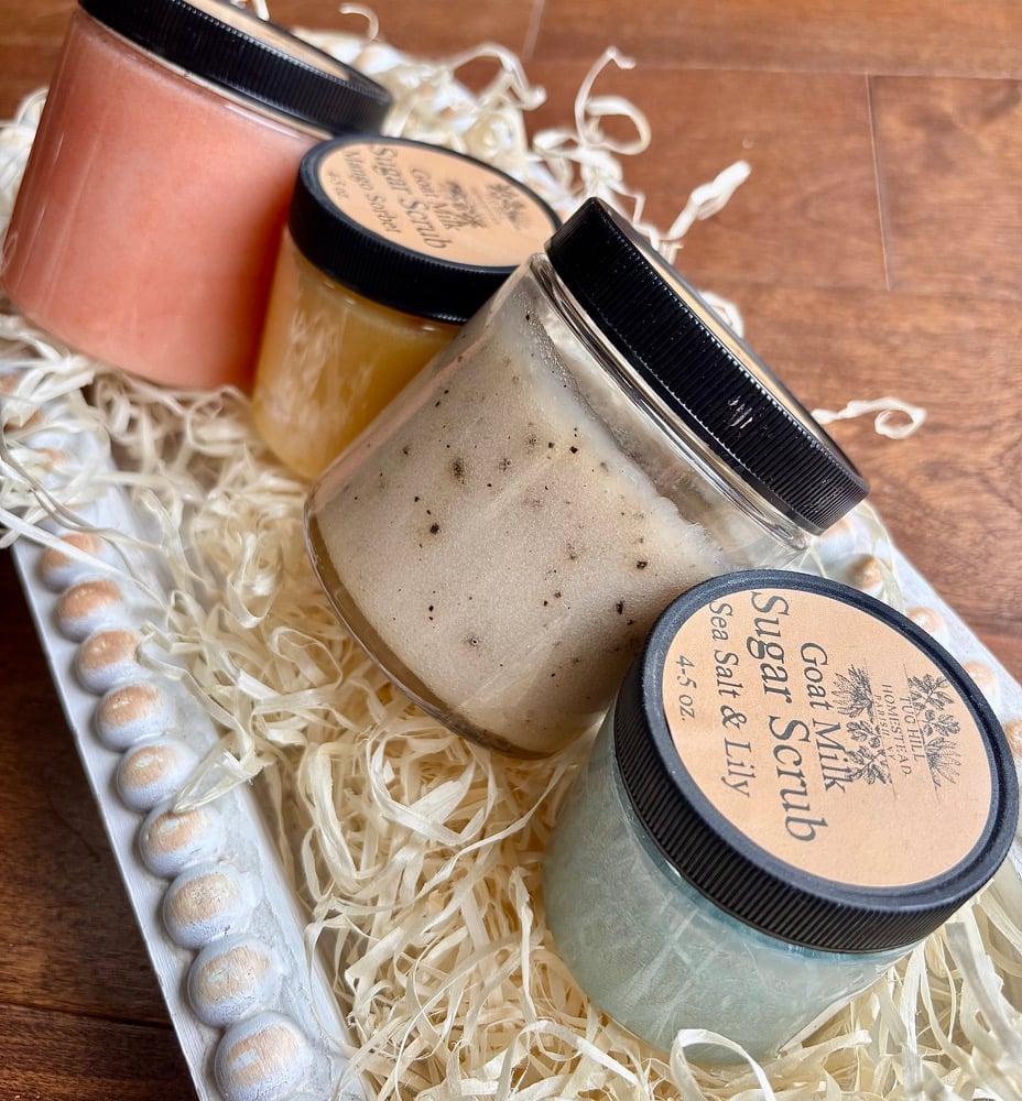 Goat Milk Sugar Scrub | Tug Hill Homestead