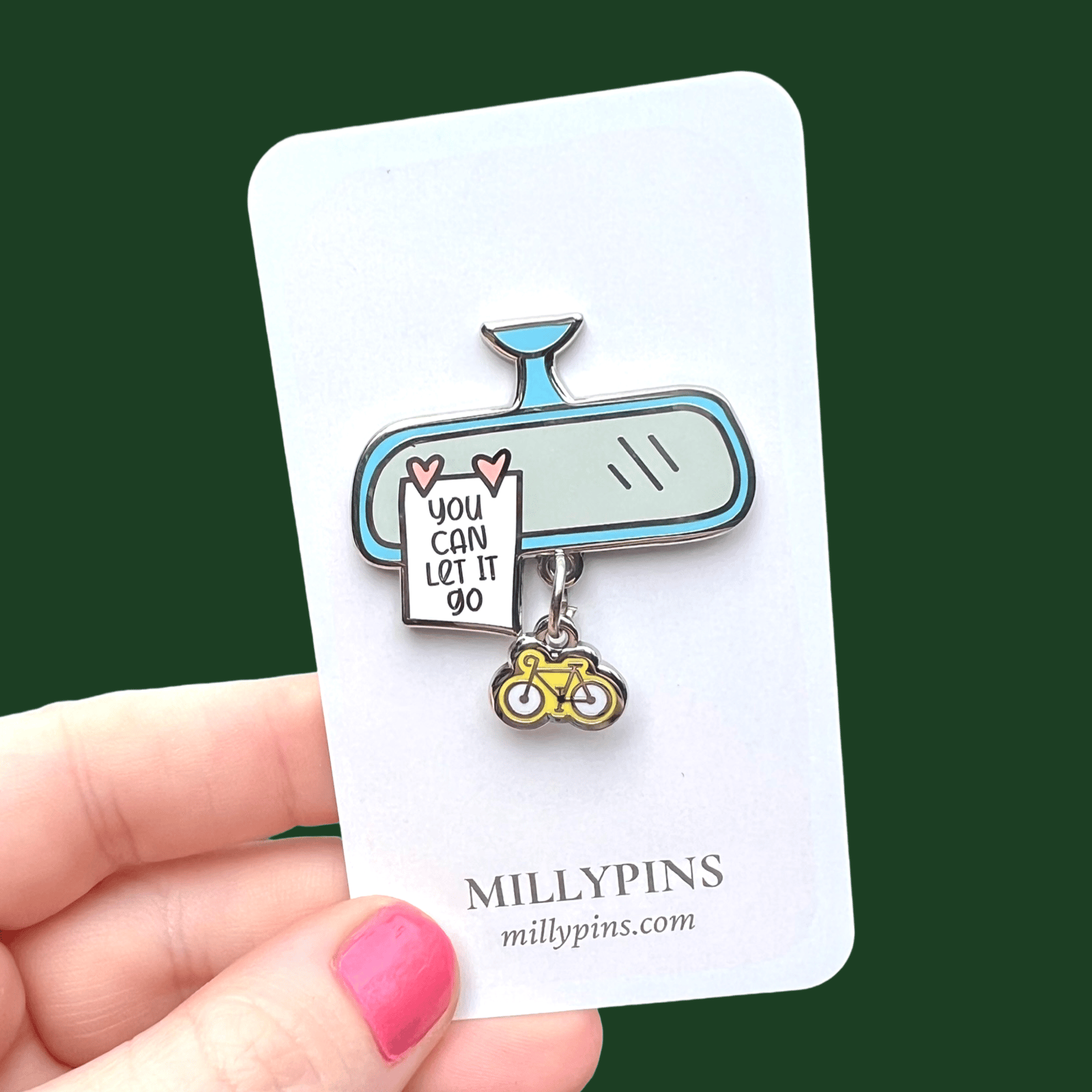 "You Can Let It Go" Matilda Inspired Enamel Pin/Magnet | Millypins