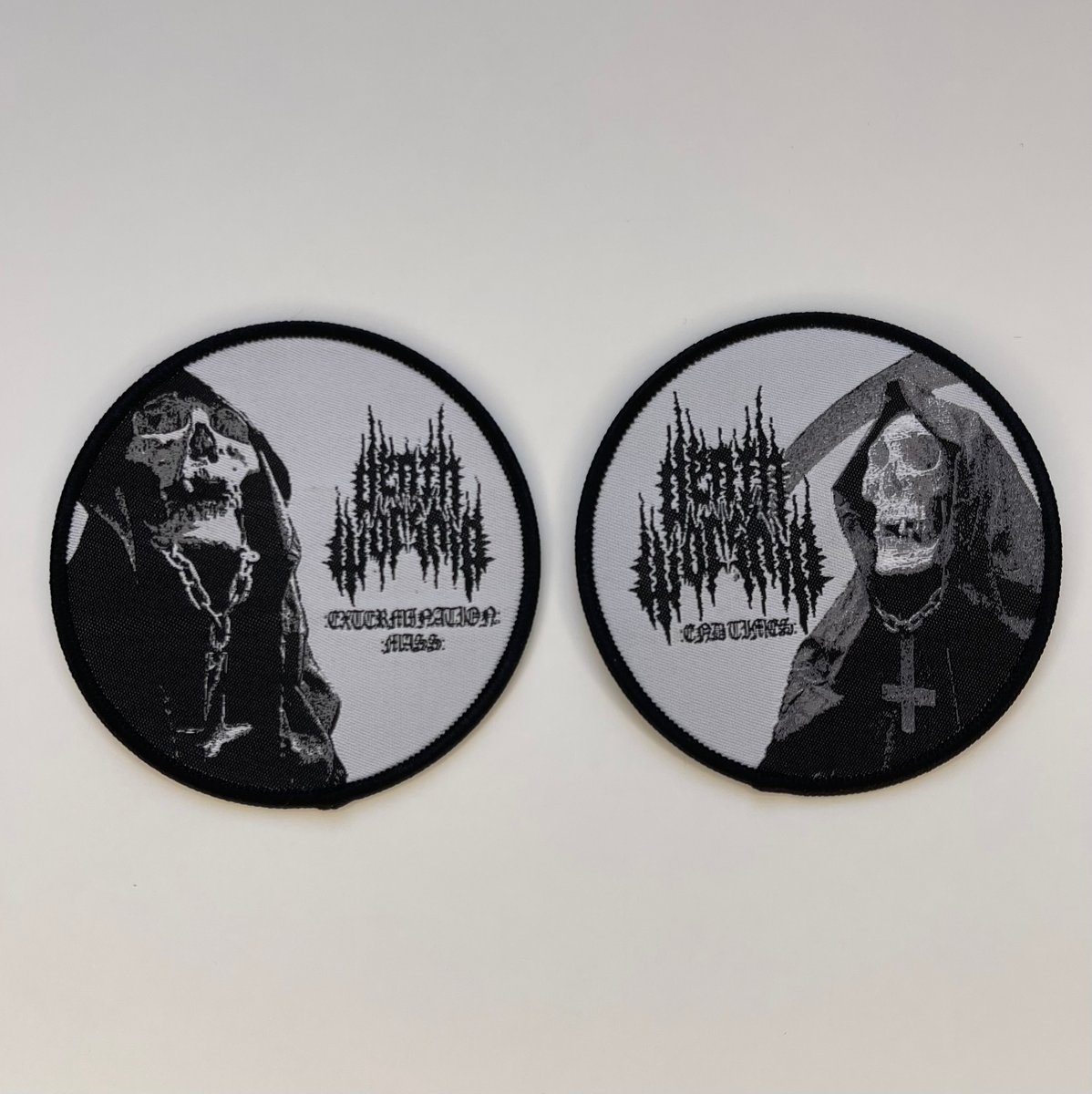 Death Worship Woven Patches | Armed With Hammers Productions