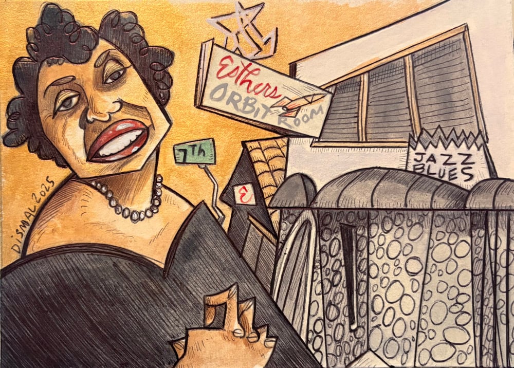 Bay Area Black History- Esther Mabry - Orbit Room | Dismal Things