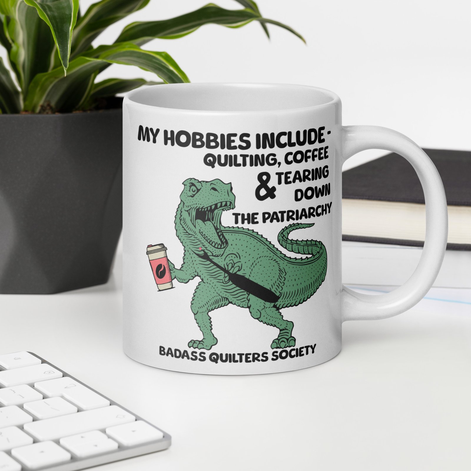 My Hobbies - Coffee White glossy mug- NEW 20 Ounce size! | BadAss ...