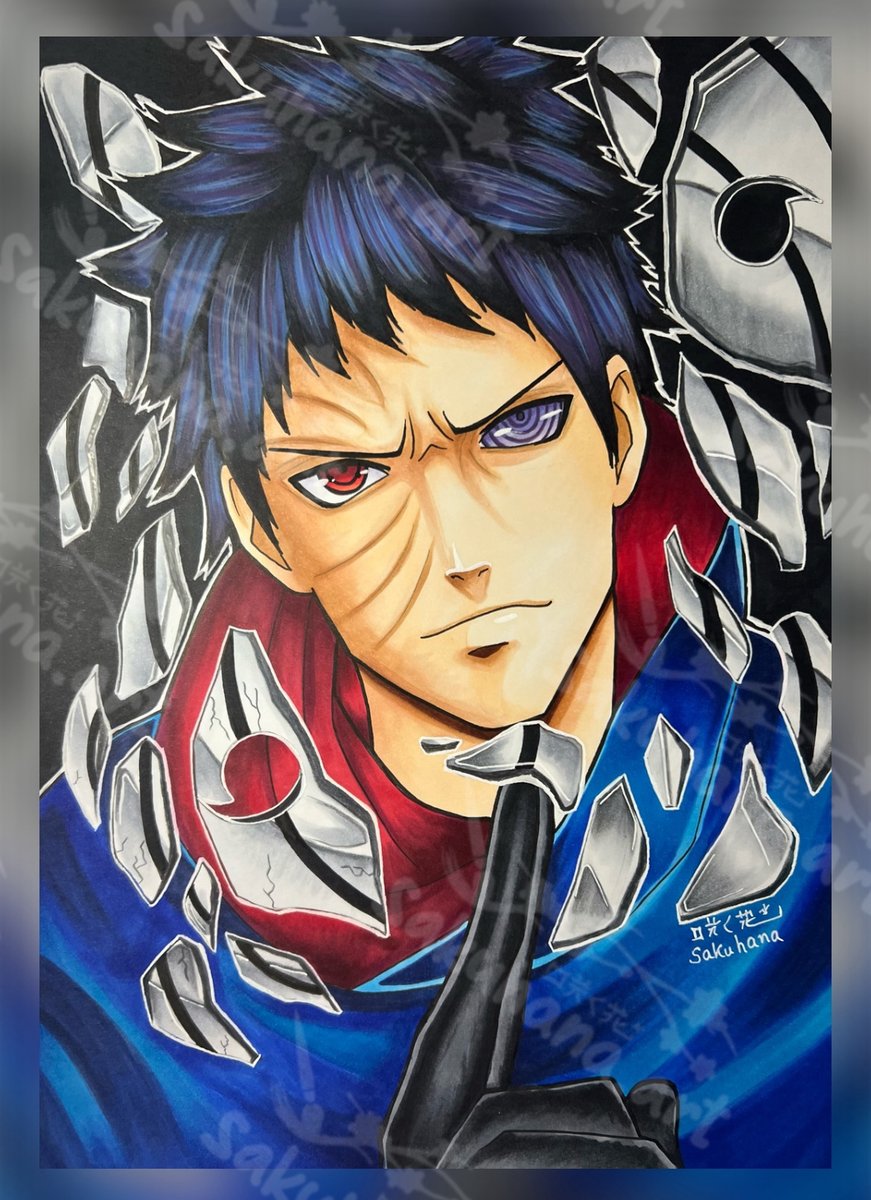 Obito Uchiha/ Naruto | Sakuhana Art