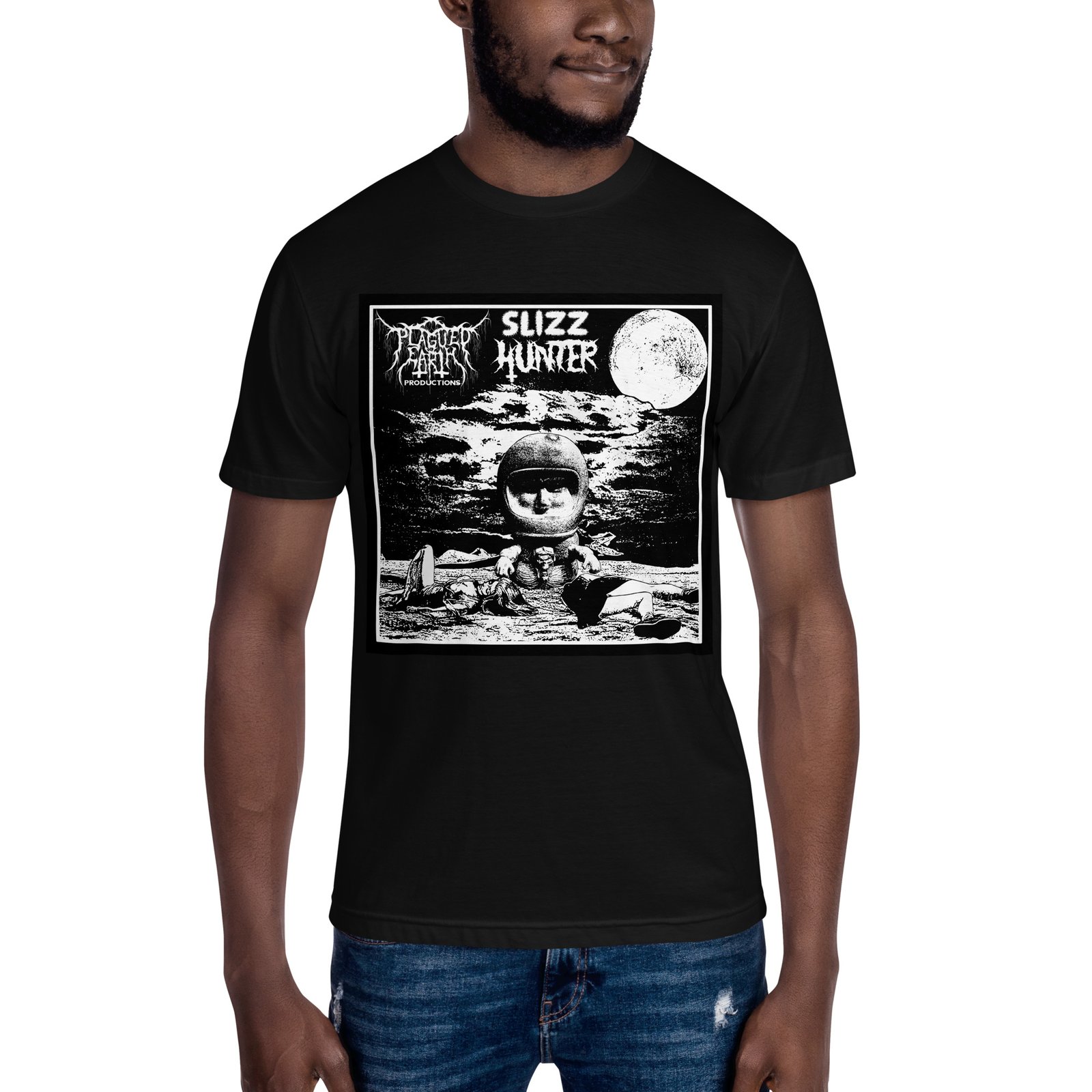 Slizz Hunter Tee | PLAGUED EARTH PRODUCTIONS