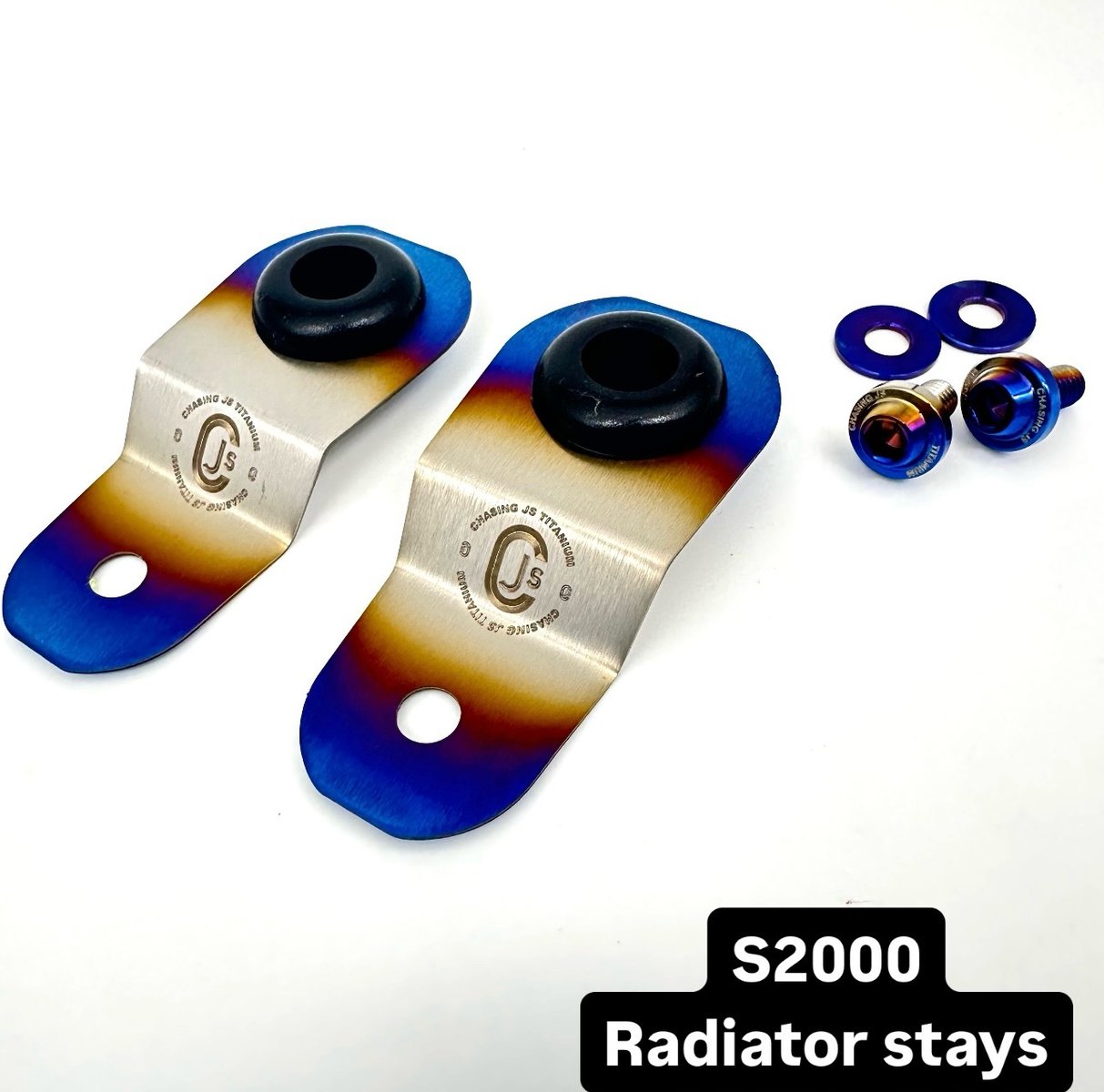 Honda Titanium Radiator Stays | Chasing JS