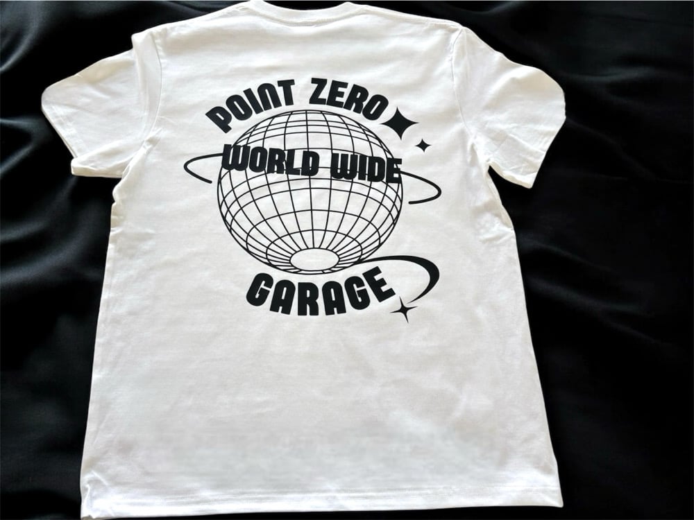 Point Zero Garage Worldwide Tee | Point Zero Garage