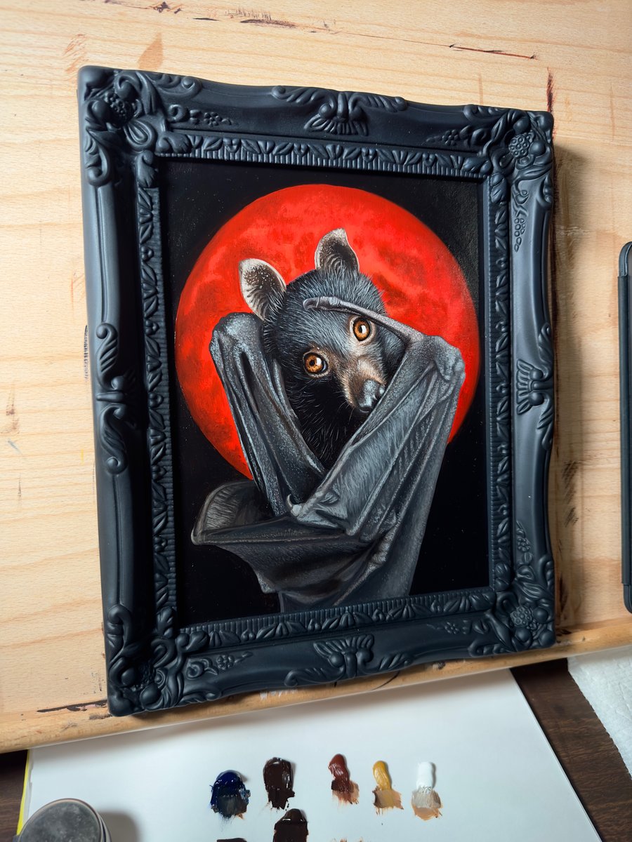 Bat Painting | Ty France Art