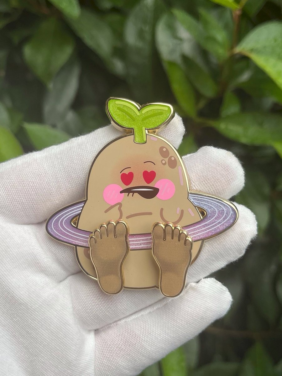 Wiggle feet potato | Potato Pins Big Cartel