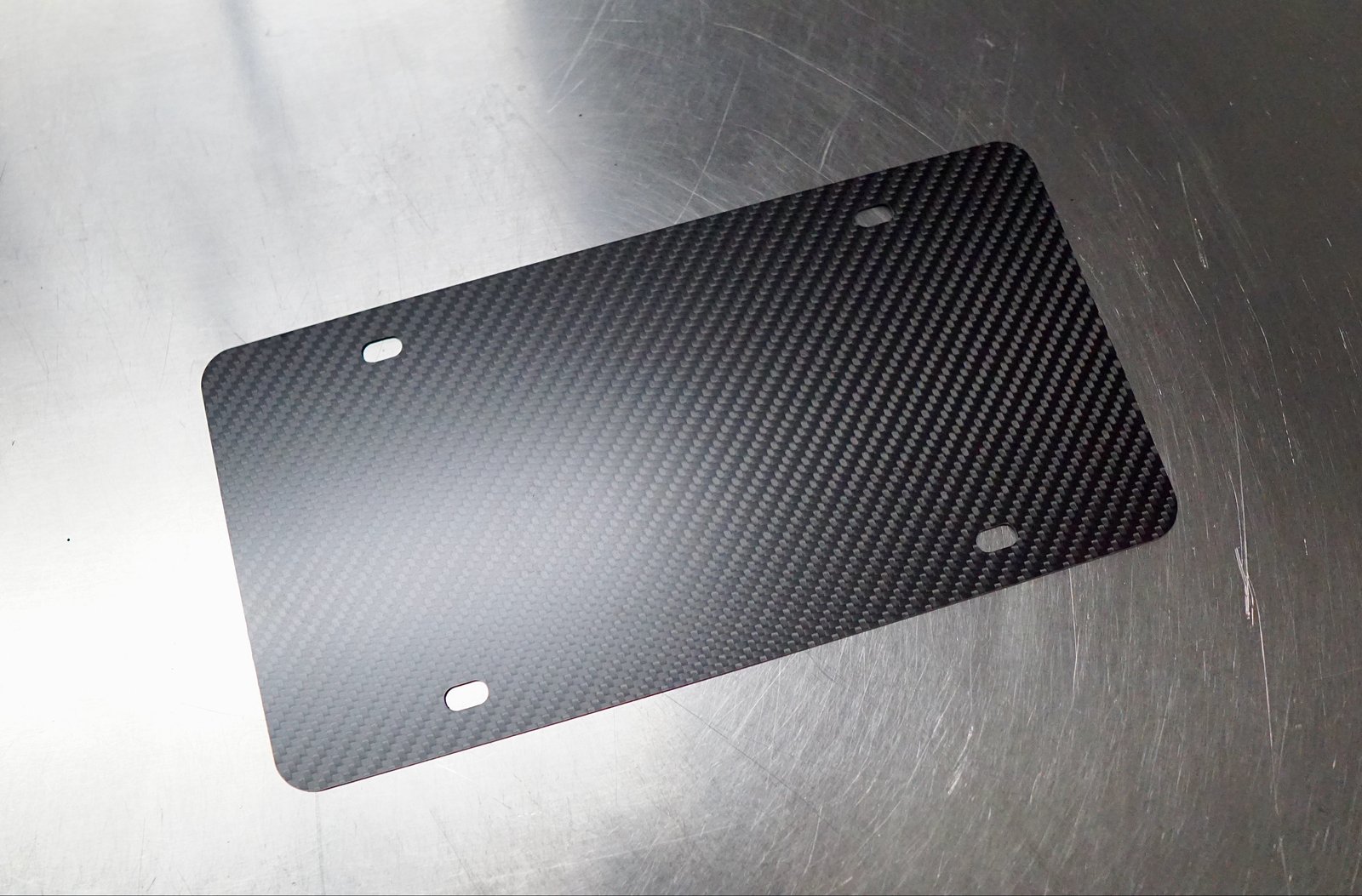 Carbon License Plate Blank | EnglishTune