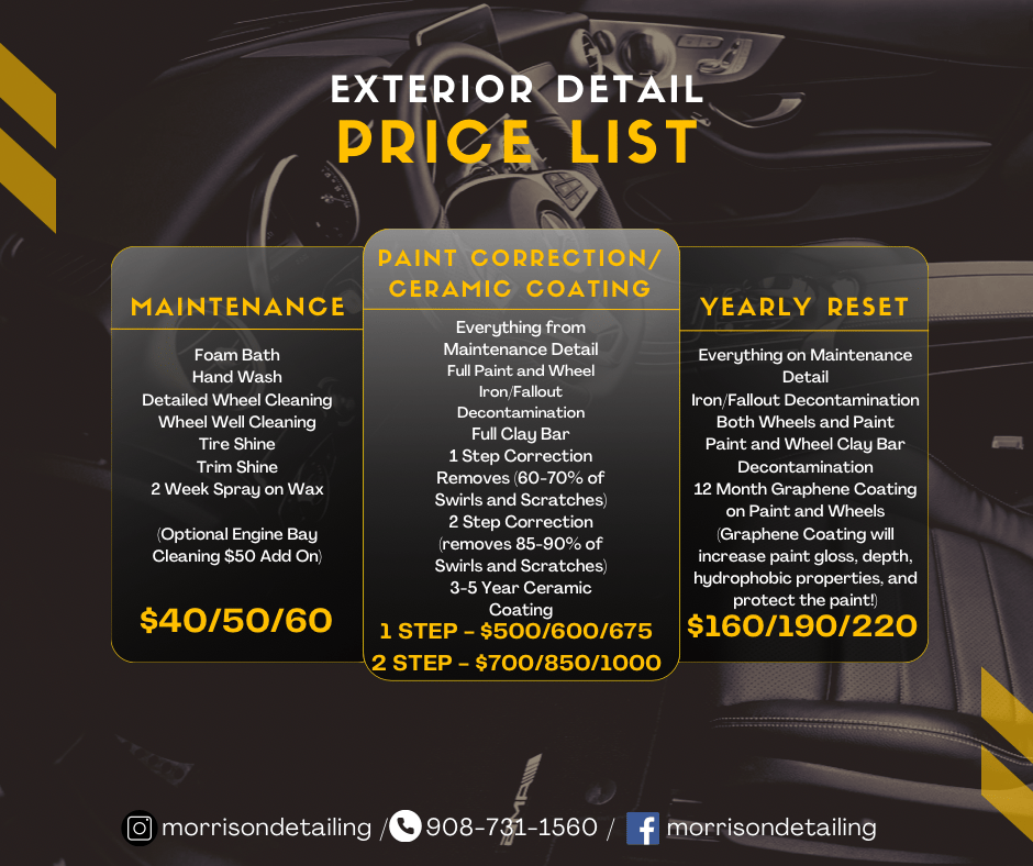 Exterior Detail Services | Morrison Detailing