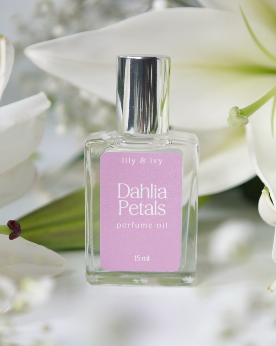 Dahlia Petals Perfume Oil | Lily and Ivy