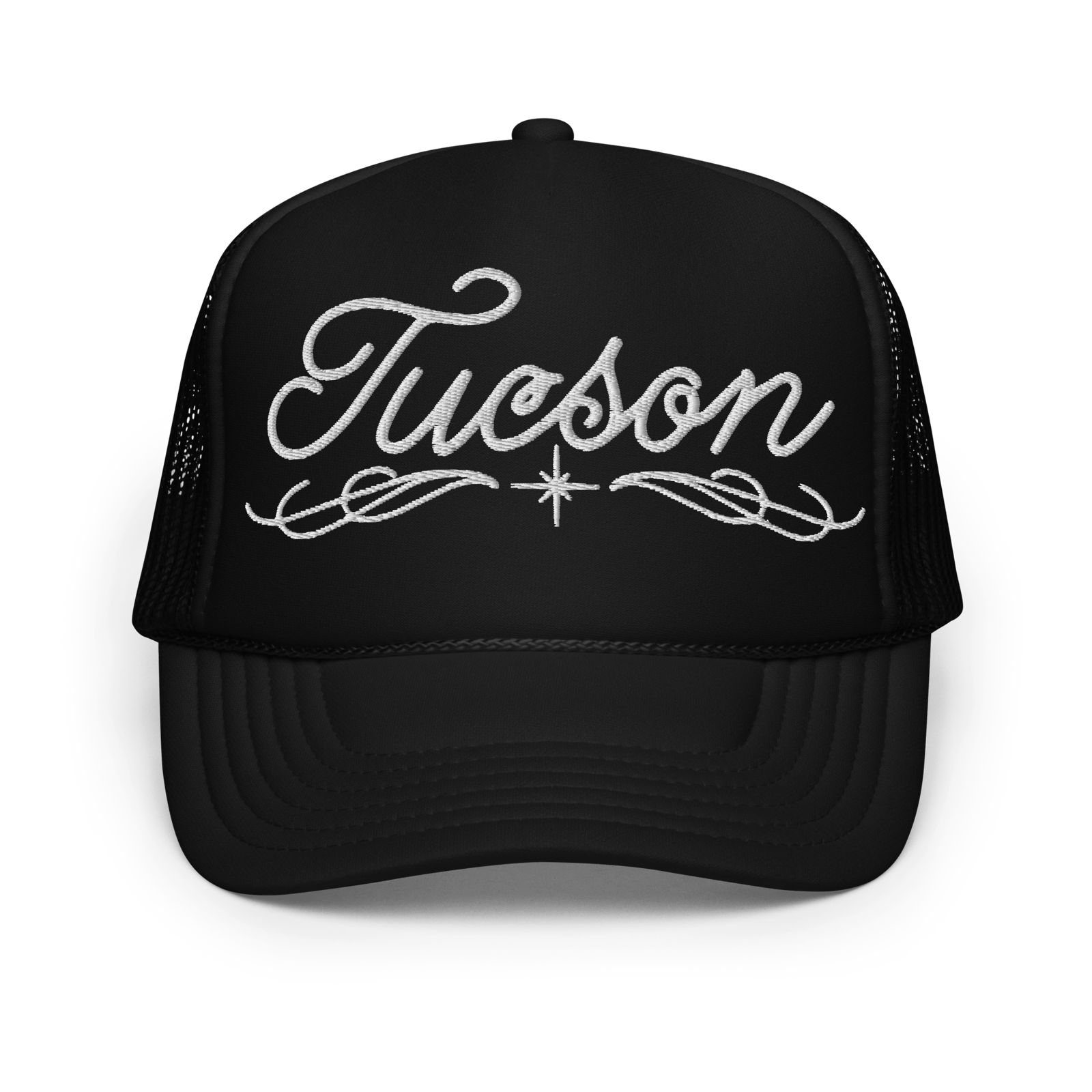 Tucson Cursive Foam trucker hat | LOWER ARIZONA
