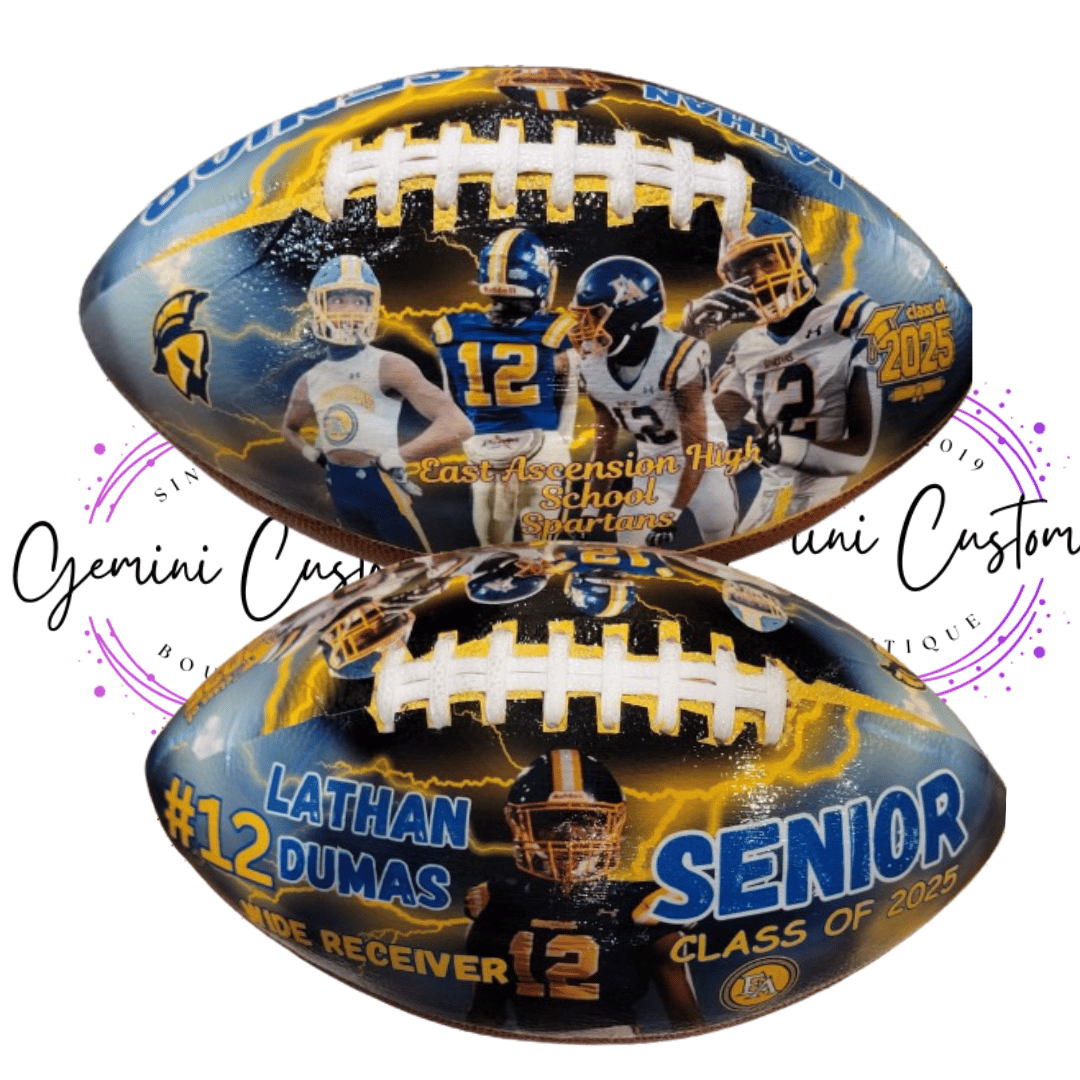 Custom Football | Gemini Custom Boutique
