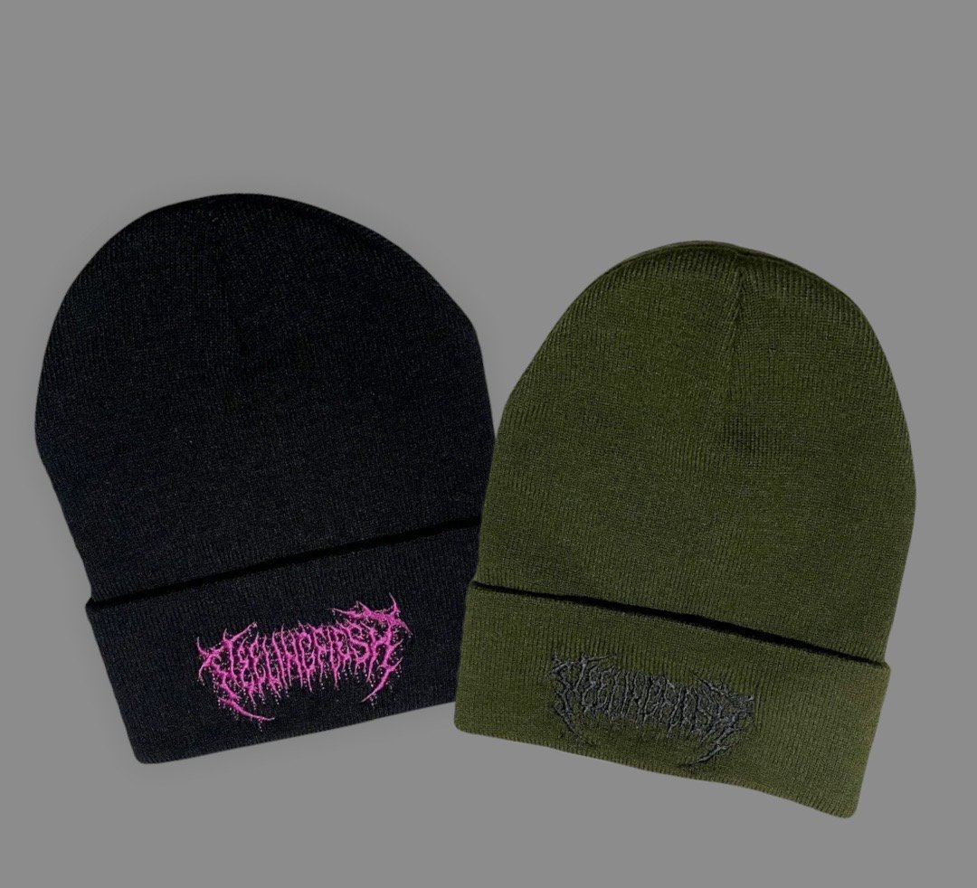 Peeling Flesh Beanies | Gorehog Merchandise