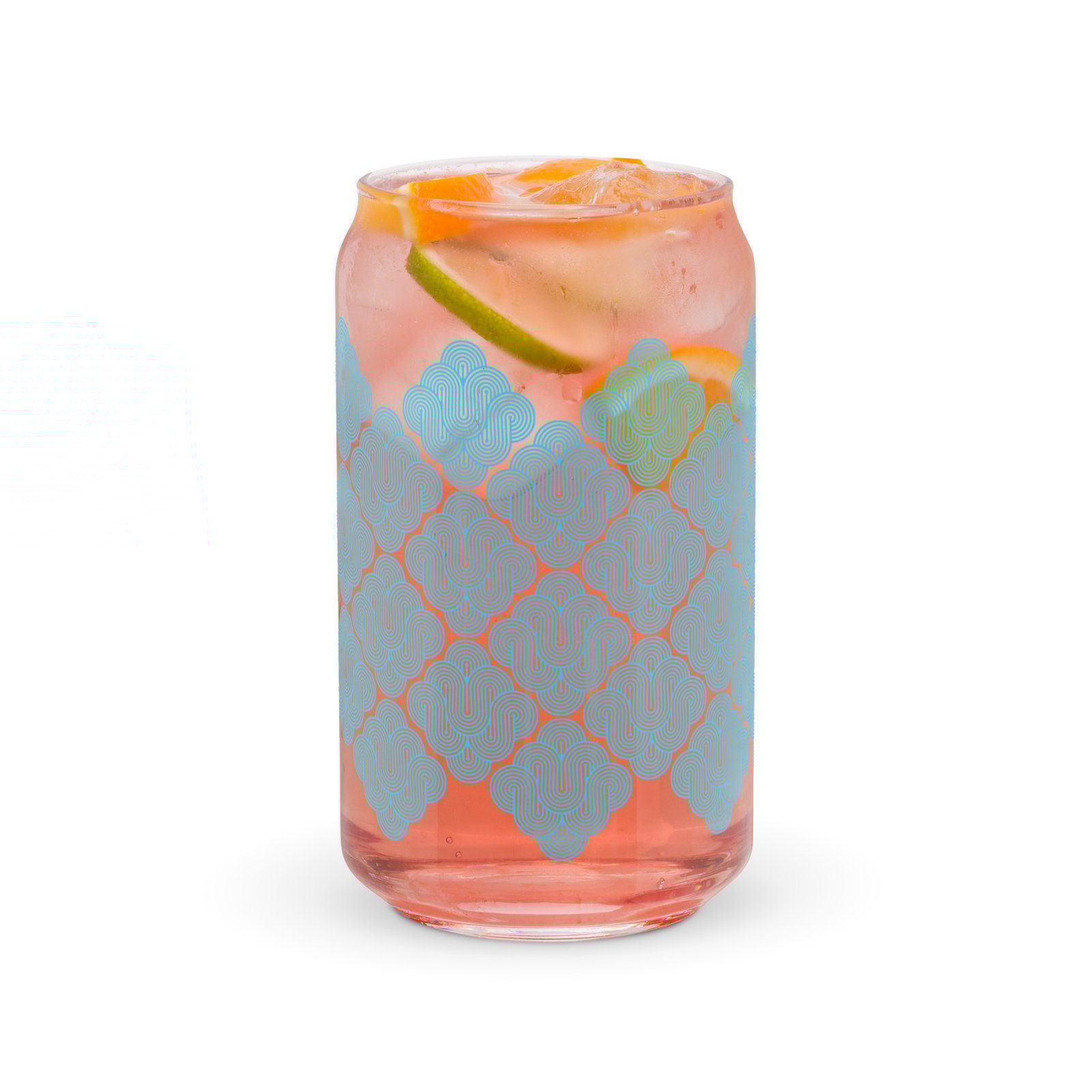 Can-shaped glass knot pattern | artsypants