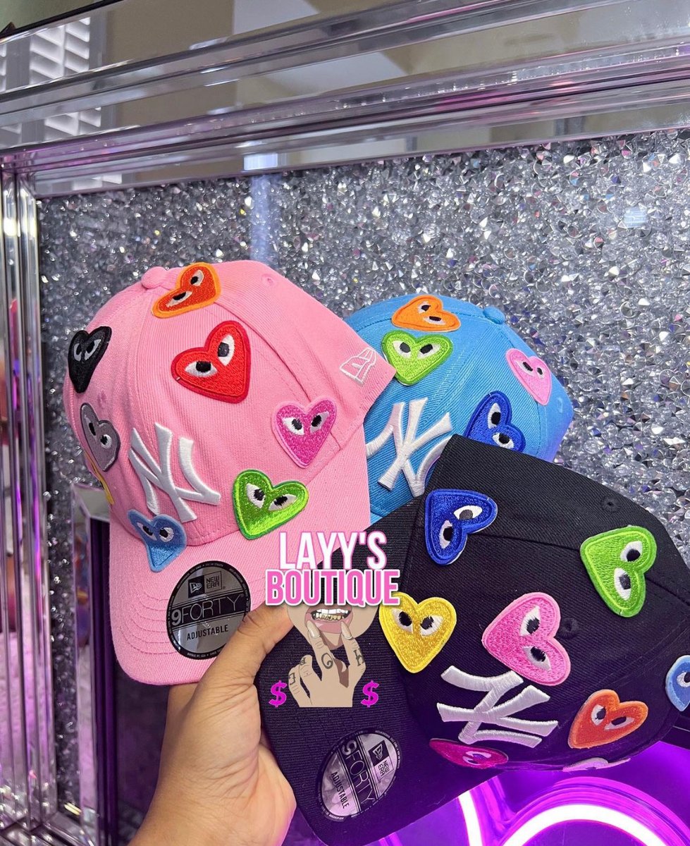 CDG Custom NY Hats | Layys Closet